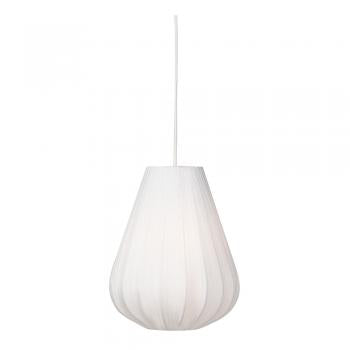 White Organza easy fit ceiling light shade – Galaxy Lighting